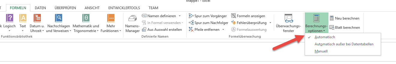 Vba Excel Automatische Formelberechnung Ein Und Ausschalten Matthias Staud It Blog